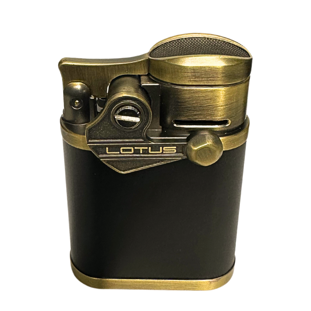 LOTUS WINSTON QUAD TORCH BRASS CIGAR LIGHTER – Smoke Master Cigars