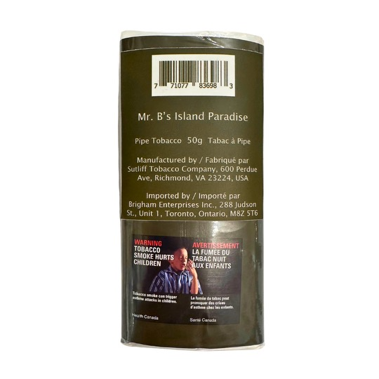 Mr. B's Island Paradise 50g Pipe Tobacco – Smoke Master Cigars