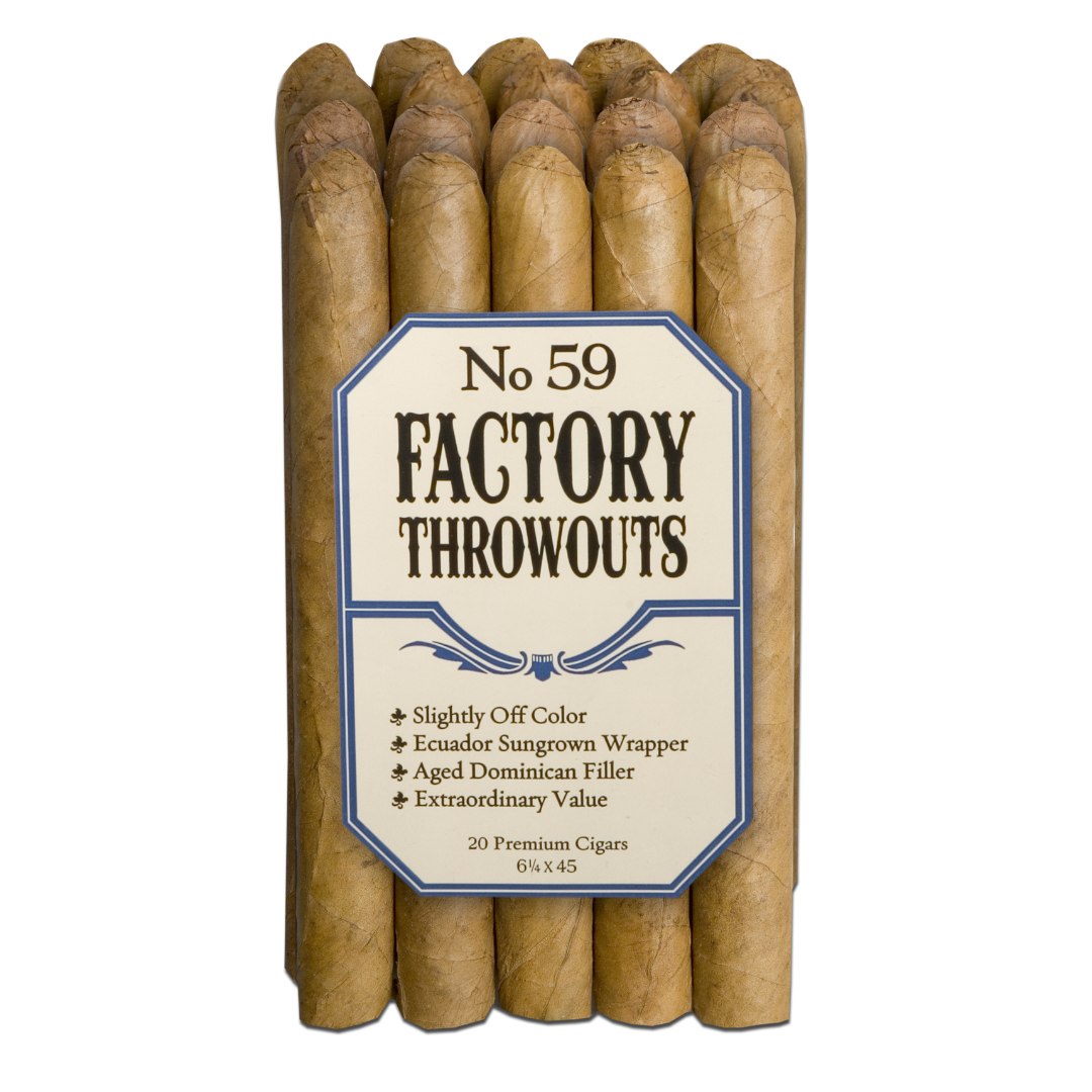 Factory Throwouts No. 59 - Single Cigar — Smoke Master Cigars
