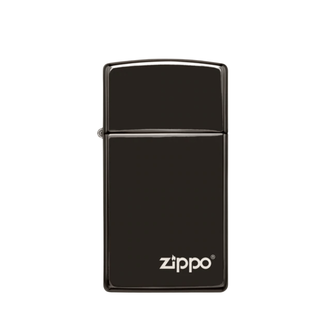 Zippo 28123ZL Slim Ebony — Smoke Master Cigars