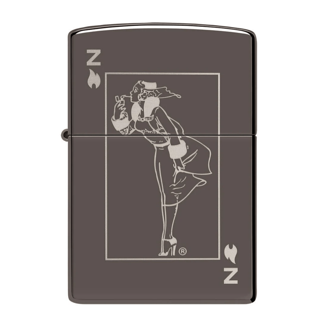 Zippo Black Ice Windy Design — Smoke Master Cigars