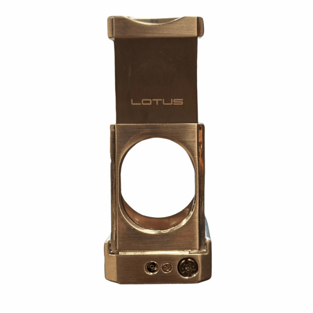 Lotus Commander Triple Flame with Straight Cutter — Smoke Master Cigars